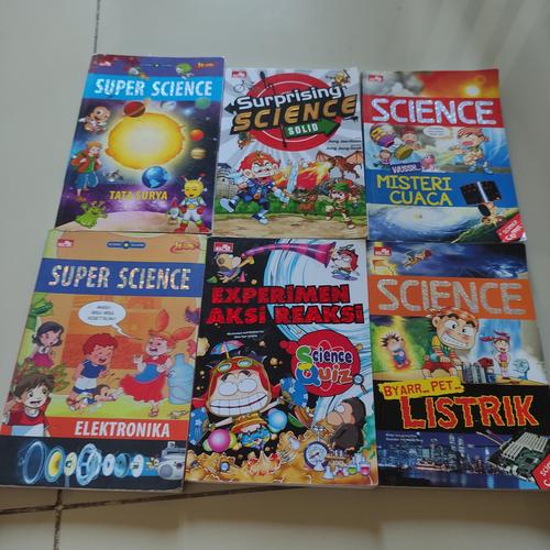 Jual Buku anak komik Science harga satuan - solid - Kota Surabaya - bright electronic | Tokopedia