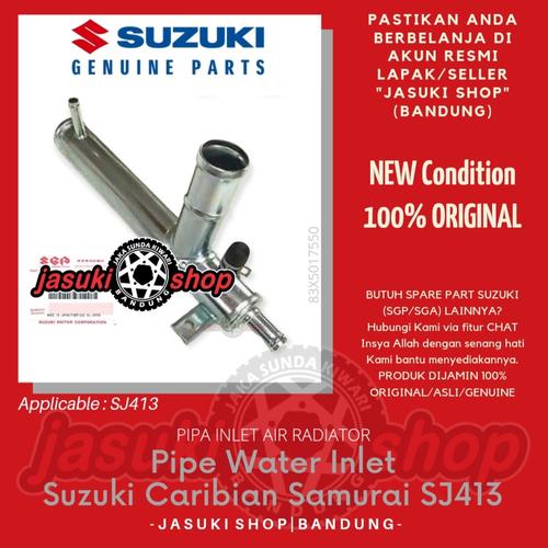 Jual Pipa Pipe Water Inlet Radiator Suzuki Jimny Caribian SJ413 - Pipa ...