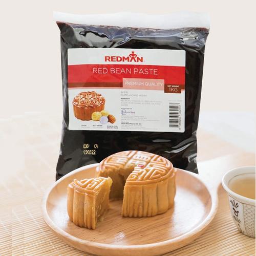 Jual Isian Kue Bulan Mooncake Red Bean Tausa Kacang Merah Paste 1KG ...