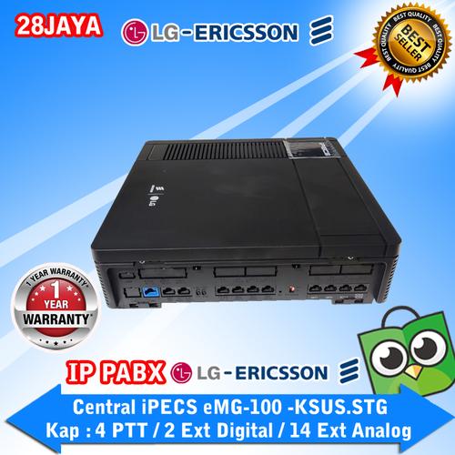 Jual PABX LG ERICSSON iPECS eMG100 Kapasitas : 4 PTT / 16 EXT - Jakarta Pusat - NURSECALL TEKNIK ...