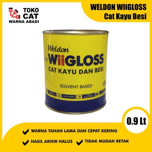 Jual CAT KAYU BESI WELDON WIIGLOSS 0.9 LITER VARIAN WARNA 1 - S100 ...