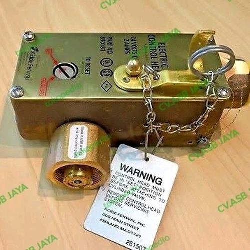 Jual Solenoid Kidde Electric Control Head 24 VDC - Kota Tangerang - PT ...