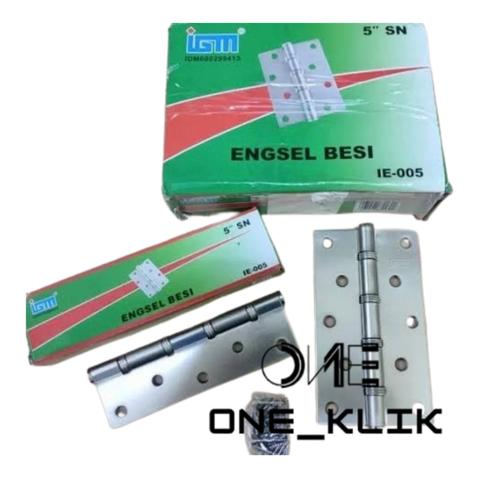 Jual ENGSEL TEBAL STAINLES 5"INCH BAGUS/ENGSEL PINTU JENDELA STAINLESS ...