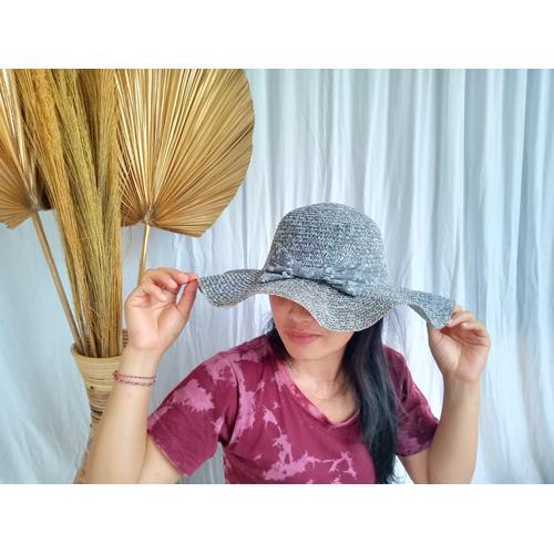 Jual TOPI PANTAI RAJUT UKURAN LEBAR DIAMETER 43 CM khas BALI (Real Foto ...