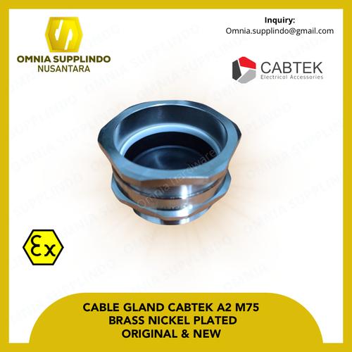 Jual Cable Gland CABTEK A2 M75 Brass Nickel Plated (BNP) - Jakarta ...