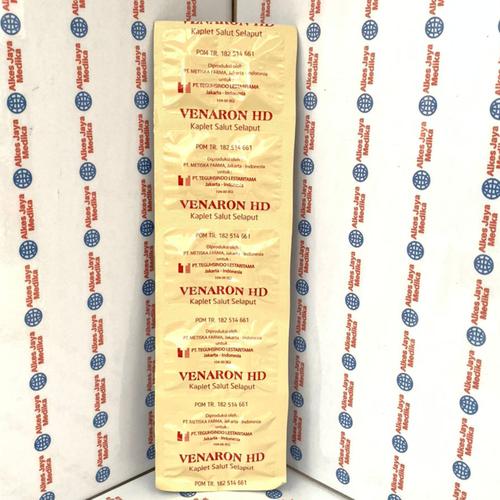 Jual Venaron HD 1 Strip Isi 10 kaplet - Meringankan Gejala Wasir - Kota ...