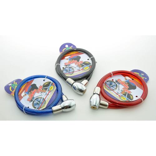 Jual Gembok Kawat 70cm Kepala besi - Gembok Sepeda Dan Kunci Helm ...