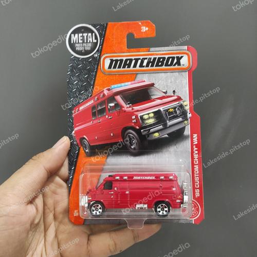 Jual Matchbox Custom Chevy Van Merah Varian Base Motor - Kota Bogor ...