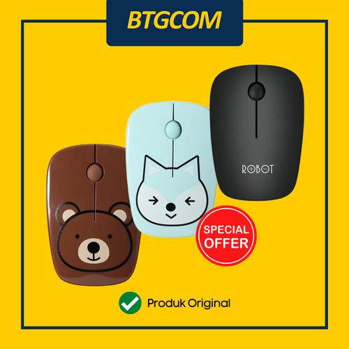 Jual MOUSE ROBOT M220 BLACK WIRELESS ULTRA THIN INVISIBLE LIGHT ...