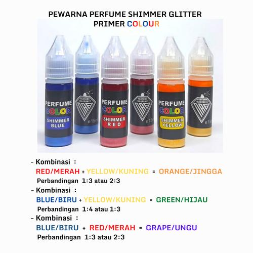 Jual Pewarna Parfum Shimmer Glitter Primer Colour Body Spray EDP & EDT ...