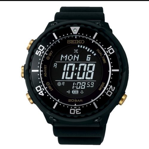 Jual SEIKO Prospex Digital Tuna SBEP005 Fieldmaster solar BLACK murah ...