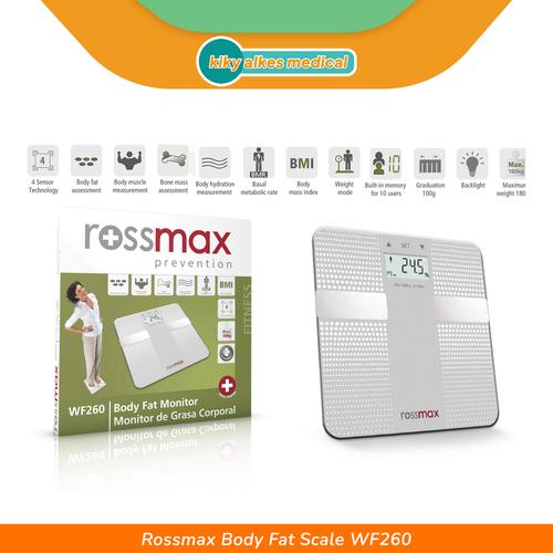 Jual Timbangan Lemak Rossmax WF260 / WF-260 Body Fat Monitor - Jakarta ...