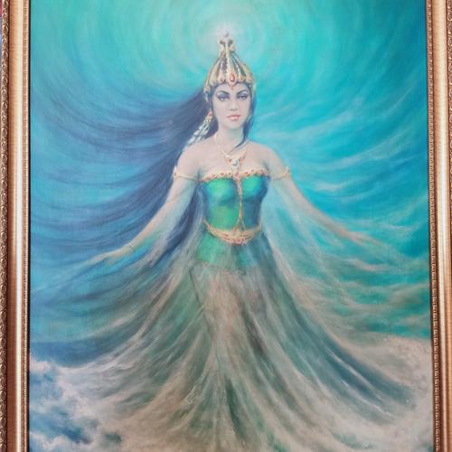 Jual Lukisan Nyi Roro Kidul by Basuki Abdullah - Kota Denpasar - Bali ...