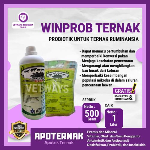 Jual WINPROB TERNAK | Probiotik Untuk Ternak Ruminansia | Apoternak ...