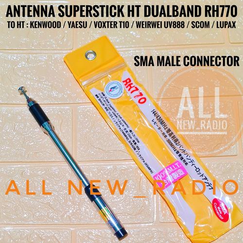 Jual ANTENA SUPERSTICK HT KENWOOD TH K20A VOXTER YAESU VX6R RH770 SMA MALE - Jakarta Utara - ALL ...
