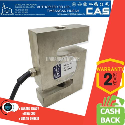 Jual Load cell tarik, gantung CAS SBA kap 2Ton, tipe S made in Korea - Jakarta Barat - timbangan ...