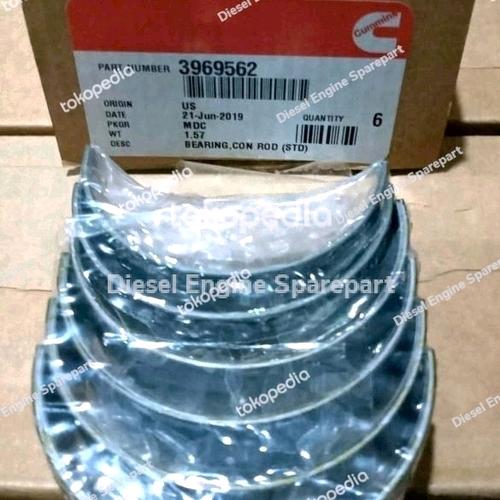 Jual 3901170/3969562/3939859 conrod bearing/metal jalan std cummins 4bt ...