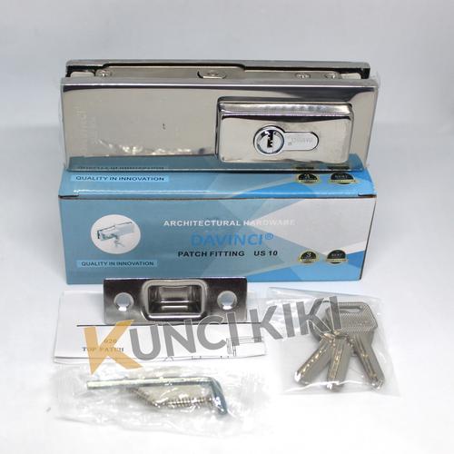 Jual Penjepit Kunci Pintu Kaca Bawah Patch Fitting US 10 Davinci Silinder - Jakarta Utara ...