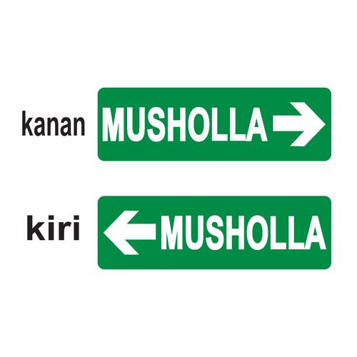 Jual STIKER MUSHOLLA Mushola - 30x10cm, Mushola kanan - Jakarta Pusat ...