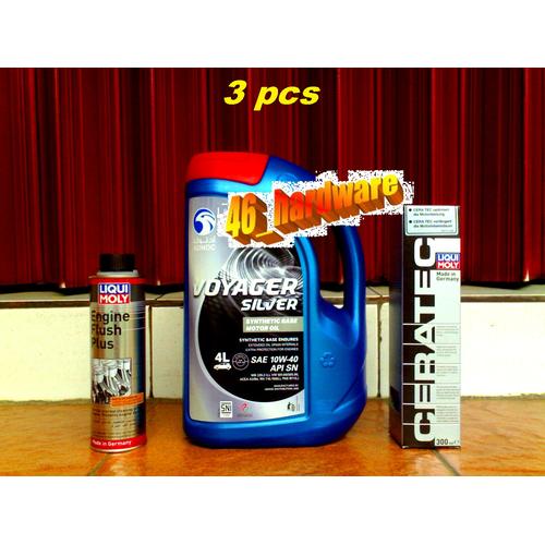 Jual ADNOC VOYAGER SILVER 10W40 GALON SN ACEA A3 4L LM CERATEC ENGINE ...