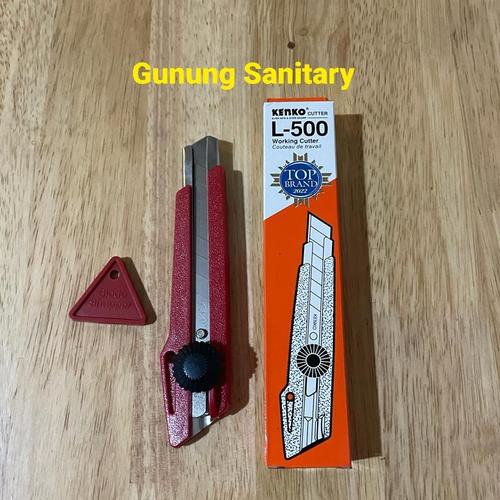 Jual Pisau cutter kater cuter cater karter tajam BESAR L 500 - Jakarta ...