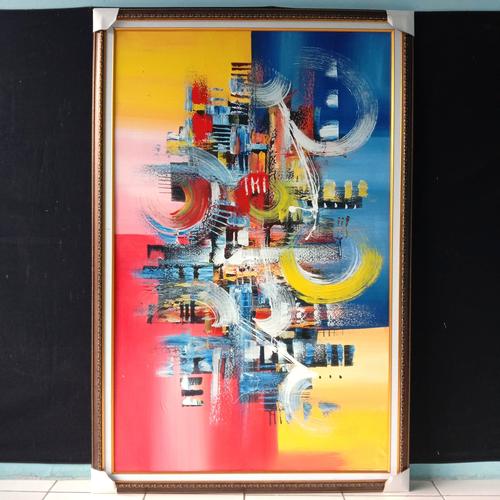 Jual lukisan abstrak modern - Kab. Bandung - Aliff art | Tokopedia