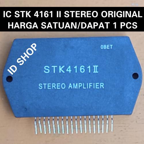 Jual IC STK 4161 II ORI IC POWER STK4161 II ASLI STK IC 4161 ii ...