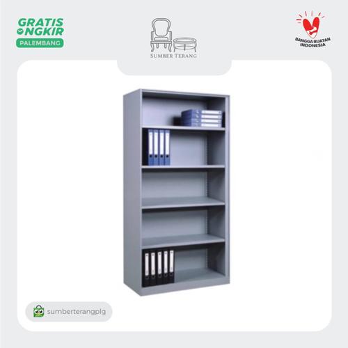 Jual Rak Buku Besi Perpustakaan / Rak Buku Minimalis / Rak Besi Tanpa ...
