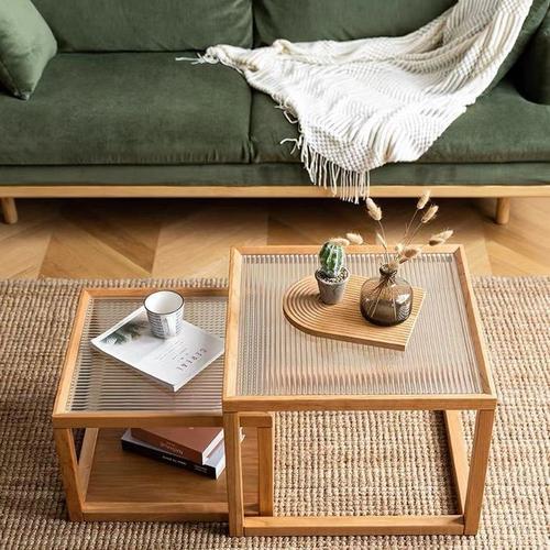 Jual Meja tamu Coffee Table Minimalis Bentuk Kubik Kotak Kayu Jati - Kab. Jepara - ijati ...