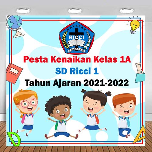 Jual Banner Flexi Kelulusan Sekolah / Backdrop Hiasan Dinding ...