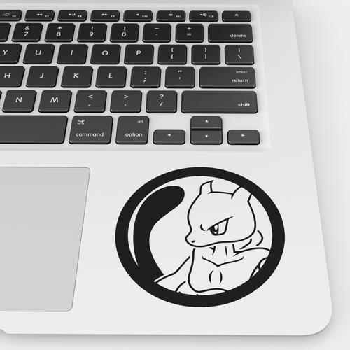 Jual Stiker Decal Pokemon Mewtwo Circle - Kota Banjarmasin - Xeno Skin ...