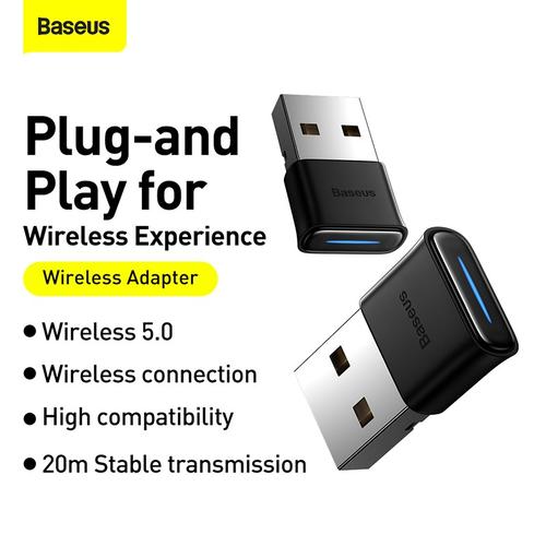 Jual BASEUS MINI USB BLUETOOTH DONGLE WIRELESS ADAPTER V5.0 ADAPTOR ...