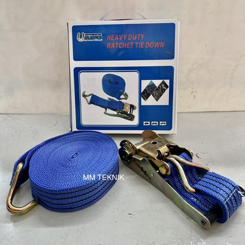 Jual Ratchet Tie Down 2 Ton x 10 Meter dan 2 Ton x 12 Meter Tali Krek ...