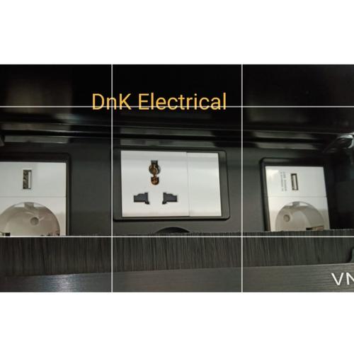 Jual Table Socket /Stop Kontak Meja/Stopkontak Meja Merk VNB Frame ...