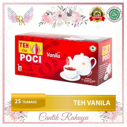Jual Teh Poci Vanilla 25 s. Teh Poci Vanila Kotak Box isi 25s - Kab ...
