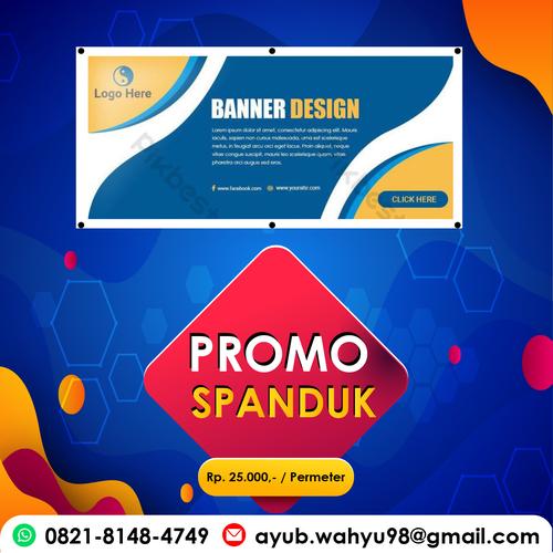 Jual spanduk banner - Kota Tangerang - Maju Lancar Jaya Cetak | Tokopedia