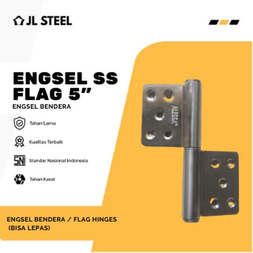Jual Engsel Flag -Engsel Bendera - 5 INCH - HINGE 5" Engsel Pintu ...
