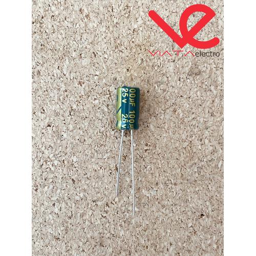Jual KAPASITOR ELCO 100UF 25V (1 BUAH) KAPASITOR CAPACITOR ELKO KAPASITOR 1 - Kota Denpasar ...