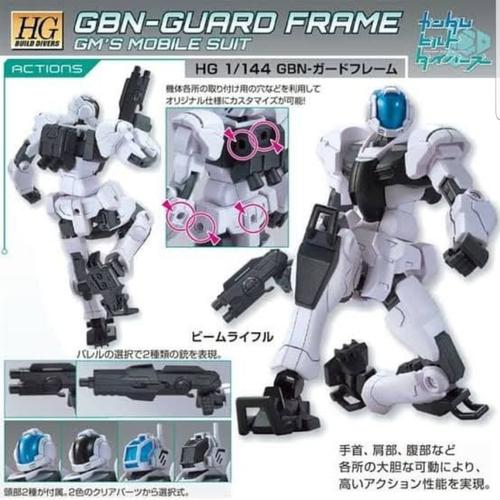 Jual Bandai HG HGBD 1/144 GBN-Guard Frame Gundam GM not rx 78 2 - Kota ...