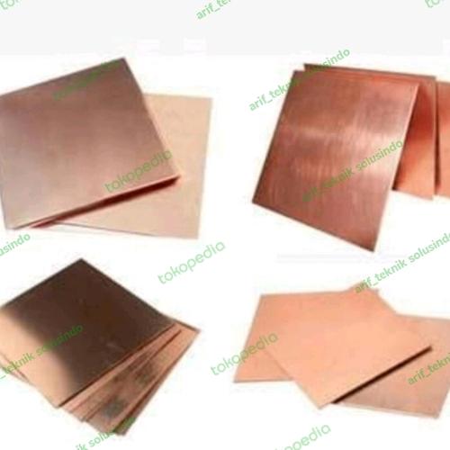 Jual Plat Tembaga 1mm x 10cm x 10cm Copper plate - Jakarta Barat ...