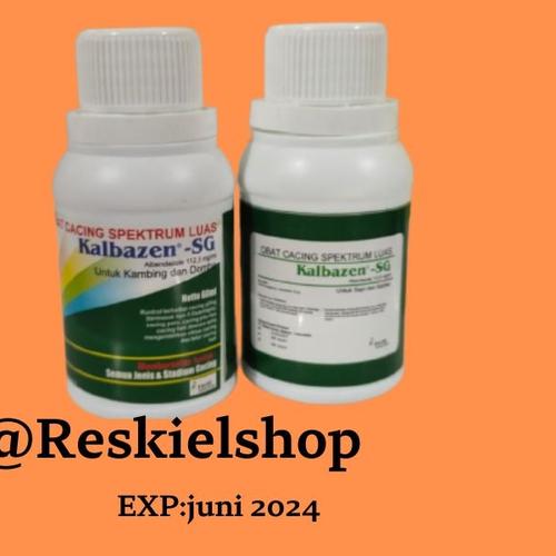 Jual Kalbazen sg 100 ml;obat cacing kambing dan Domba - per 1 pcs ...