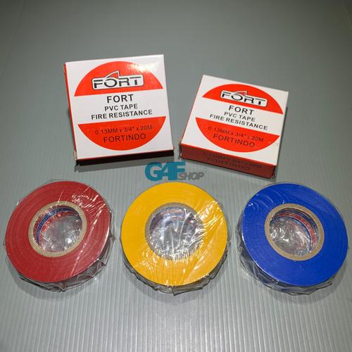 Jual ISOLASI LISTRIK / ISOLASI KABEL / ISOLASI WARNA - Biru - Kota Batu ...