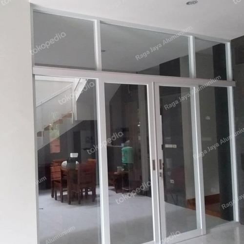 Jual partisi kaca dengan pintu aluminium - Kota Depok - Raga Jaya ...