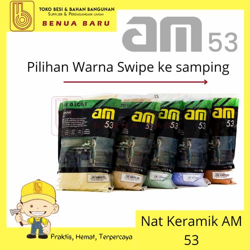 Jual Nat Keramik AM 53 / Pengisi Nat Keramik / Tile Grout AM 53 / Nat ...