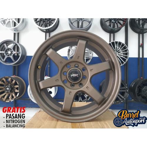Jual Velg racing Original HSR TOKYO Ring 16 Pcd 8X100-114,3 Lebar 7 ET ...