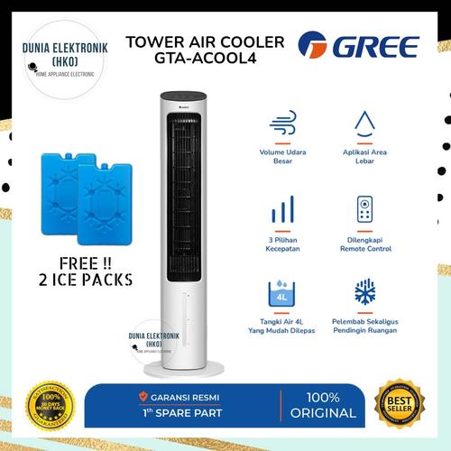 Promo GREE TOWER FAN AIR COOLER GTA-ACOOL4 GTA ACOOL4 PENYEJUK UDARA ...