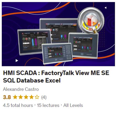 Jual Learn HMI SCADA : FactoryTalk View ME SE SQL Excel - Kab. Bandung ...