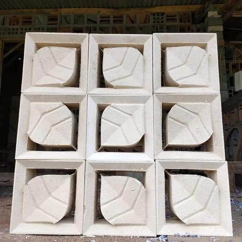 Jual Roster beton Roster motif bunga kembang putih - Abu-abu - Jakarta ...