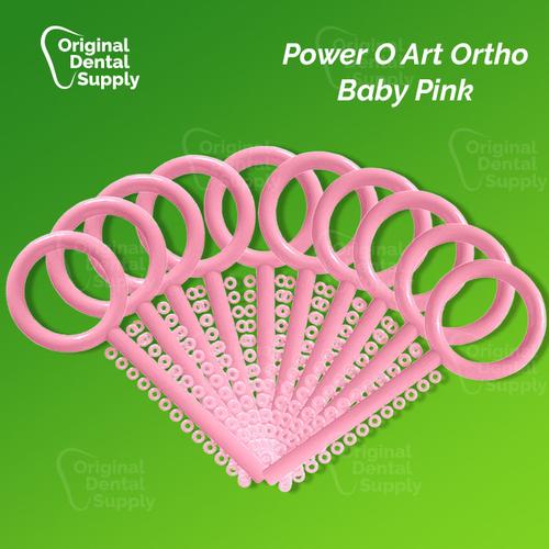 Jual Dental Power O AO Art Ortho Baby pink isi 10 stick Karet Behel ...