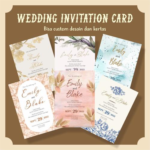 Contoh Undangan Invitation Card Design - Infoupdate.org